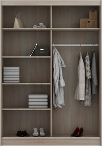 ARK Šatní skříň ESO, Wenge 150 cm