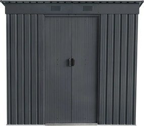 Zahradní domek BestBerg ZD-67A / 4,3 m² / 197 × 217 × 202 cm / antracit