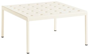 HAY Zahradní stůl Balcony Low Table 75, Chalk Beige