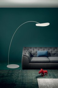 Stilnovo 8009 Mr.Magoo, oblouková stojací lampa se stmívačem, 23W LED 3000K výška 198,5cm