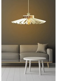 Bílé závěsné svítidlo ø 68 cm – Opviq lights