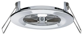 Paulmann 93499 LED Coin Nova round, set kulatých bodovek v chromové úpravě, LED 3x6,5W 2700K tříkrokové stmívání, prům. 7,8cm