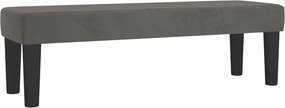 Box spring postel s matrací tmavě šedá 140x200 cm samet 3137966