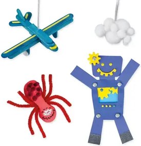 Lena Kreativní kufřík Jumbo modrý / 800ks / od 6 let