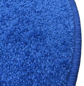 Vopi Kusový koberec Eton modrý kruh Kruh 100 cm průměr