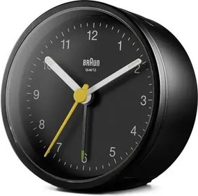 Braun BC12 černá / Klasický budík / 1x AAA baterie