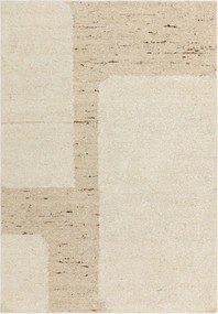 Béžový oboustranný/ručně tkaný vlněný koberec 160x230 cm Napa Tumbla – Asiatic Carpets