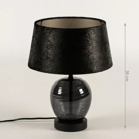 Stolní designová lampa Eleon Nero 38