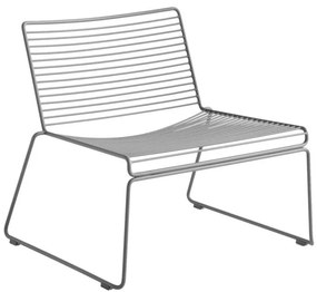 HAY Křeslo Hee Lounge Chair, grey