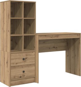Stůl Artisanový dub 135,5 x 40 x 127 cm 2 ks 3337328
