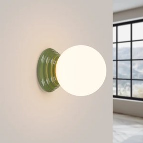 Sollux SL.1894 - Koupelnové nástěnné svítidlo ZORI 1xG9/8W/230V IP44 zelená