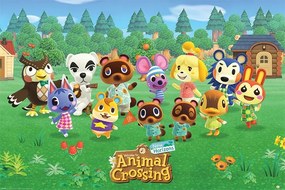 Postershop Plakát - Animal Crossing (Lineup)