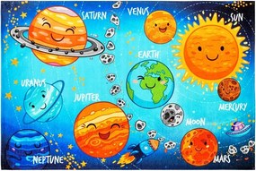 160x230 Dětský kusový koberec Torino kids 230 Solar System