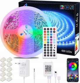 Led pásek 10 m Rgb(w) Aplikace Dálkový Ovladač