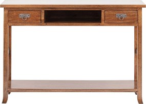Boční stolek Aston brown 110x38x77cm