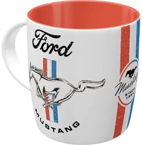 Postershop Hrnek - Ford Mustang (Horse & Stripes) 330 ml