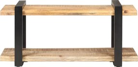 TV stolek 90 x 40 x 40 cm hrubé mangovníkové dřevo 320493