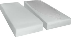 Bellatex Elastické rychloupínací prostěradlo světle šedá rozměr 90x200x30 cm