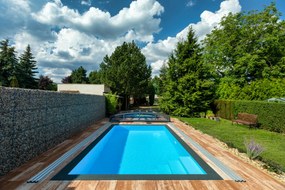 Přelivový bazén QBIG BENEFIT 3 x 6 x 1,5 m - Světle modrý