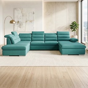 Sedací souprava GRECO II U | 230x356x194 | rozkládací + úložný prostor | VÝBĚR TKANIN