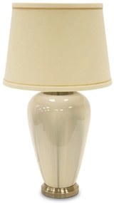Keramická lampa béžová 114364