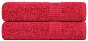 Ručníky FROGN 2 ks červené 100x150 cm 360 g/m² 136932