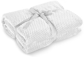 Bílá deka z mikrovlákna DecoKing Henry, 220 x 240 cm