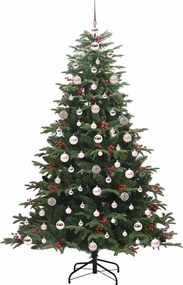 Umělý vánoční stromeček Zelená 180 cm PVC, kov a plast 3395552