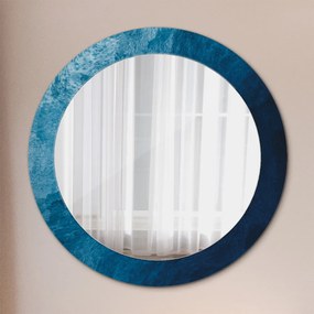 Kulaté dekorativní zrcadlo na zeď Abstraktní umění fi 70 cm