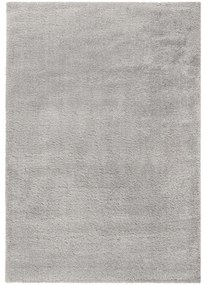 Flair Rugs, Kusový koberec Shaggy Teddy Grey, 120x170, šedá, ložnice
