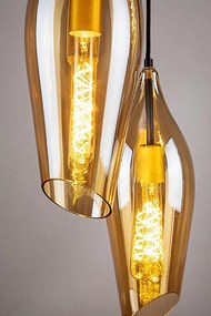Rabalux LED žárovka Filament jantar T30 5W E27 79007