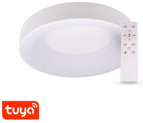 T-LED SMART Tuya LED svítidlo ZULU 48W CCT kulaté bílé SMART Tuya LED svítidlo ZULU 48W CCT kulaté bílé