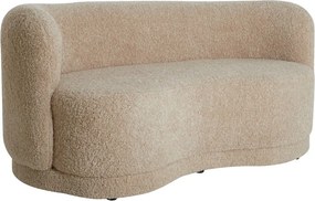 Béžová pohovka z textilie bouclé 175 cm Amelie – Light &amp; Living