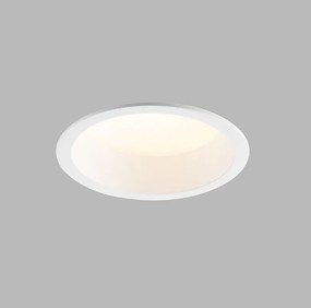 LED2 2250431 Zeta XS, bílé svítidlo pro zapuštění, 8/10W LED 3000K, ⌀10,3cm, IP44