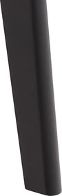 Kulatý jídelní stůl Roxby 120 cm černý