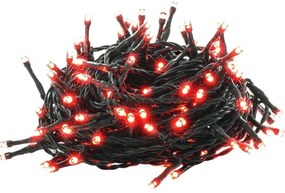 Světelný řetěz retlux rxl 307 řetěz 150led 15+5m red