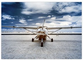 Obraz motorového letounu (70x50 cm)