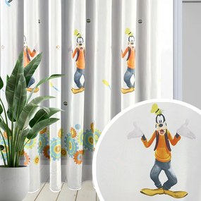 Dětská voálová záclona s olůvkem Pohádkový pejsek Ervi 10158