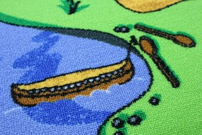 Ideal Dětský kusový koberec  Aljaška 5228 - 133x133 cm
