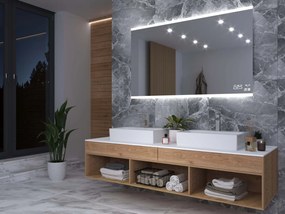 Zrcadlo do koupelny s LED osvětlením M13