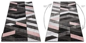 koberec ALTER Bax pruhy růžový velikost 120x170 cm | krásné koberce cz