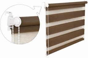 ZEBRA Shop Roleta DEN A NOC / mocca / BH 06 Barva mechanizmu: bílá, Výška: 150, Šířka: 30