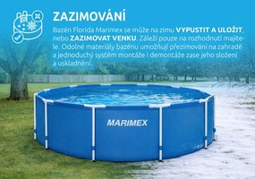 Bazén Florida 3,05x0,76 m bez přísl. - Marimex