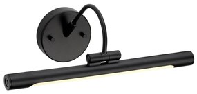 LED osvětlení obrazu Alton v černé barvě, 39 cm