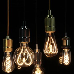 Toolight Toolight, závěsná stropní lampa 1xE27 APP342-1CP, černá, OSW-08409