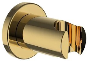 Laufen Sprchové příslušenství - Sprchový držák TwinCurve, lesklá zlatá HF504779463000