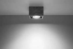 Stropní svítidlo SOLLUX Quatro 1 GU10 1x40W bez zdroje SL.0883 beton