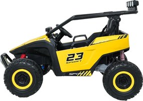 Elektrické autíčko Buggy TURBO 23 žluté