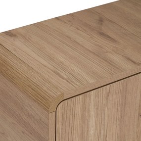 TV stolek v dekoru dubu ve světle přírodní barvě 180x52x34 cm Mirel – Nordure