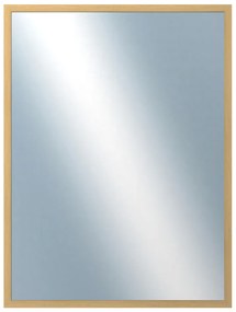 DANTIK - Zarámované zrcadlo - rozměr s rámem cca 60x80 cm z lišty KASSETTE přírodní lakovaná (2879)